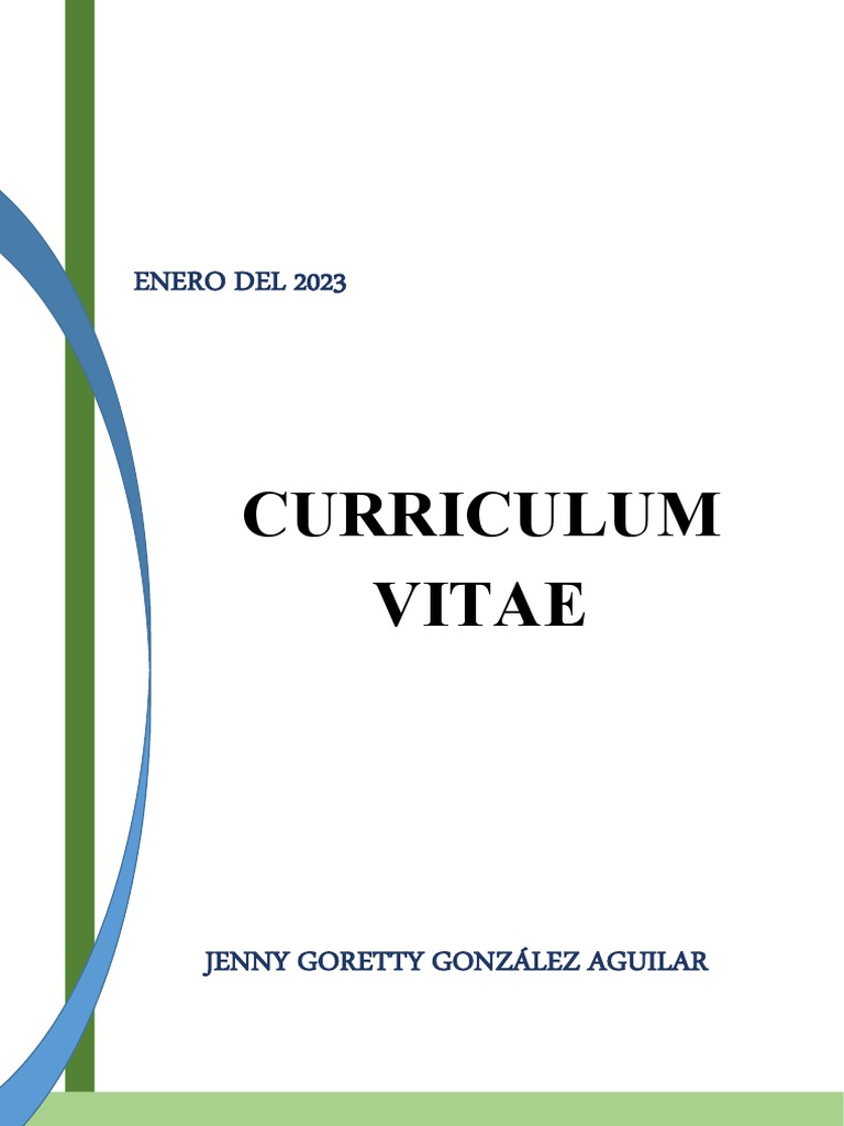 Curriculum Vitae, Goretty | PDF | Ecuador