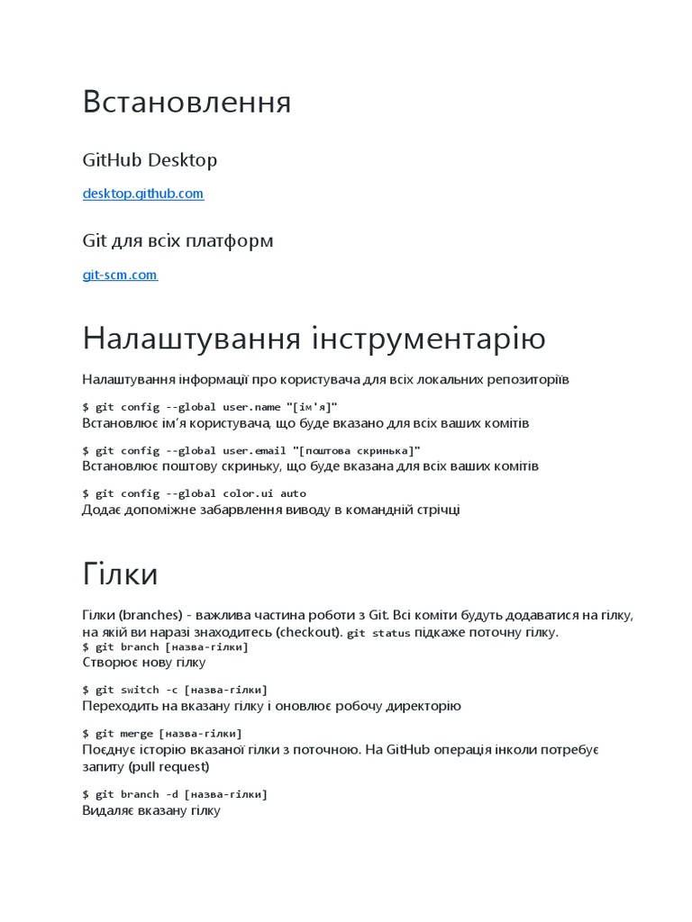 Шпаргалка по Git Pdf