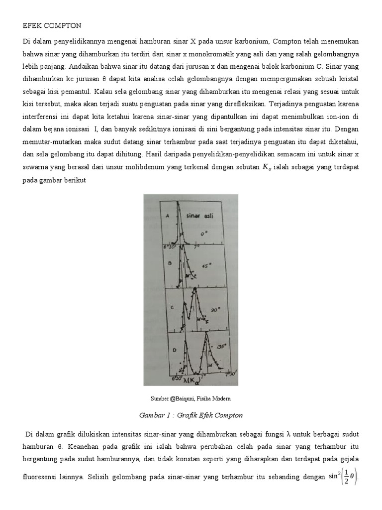 Efek Compton | PDF