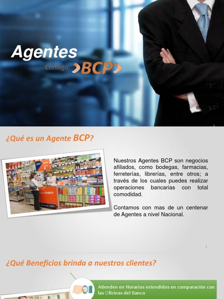 Introduccion Al Canal de Agentes BCP V7 | PDF