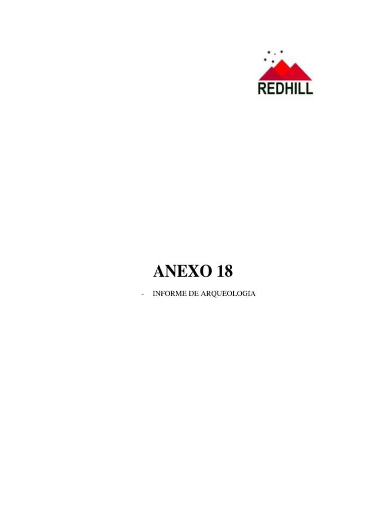 Anexo 18 Informe Arqueologia Cutter Cove | Descargar gratis PDF | Minería | Chile