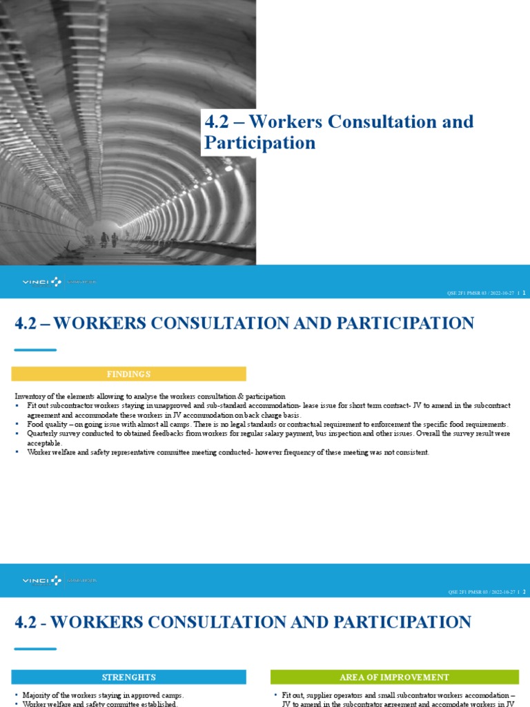 Worker Consultation & Safety Report | PDF | Quality Assurance | Economies