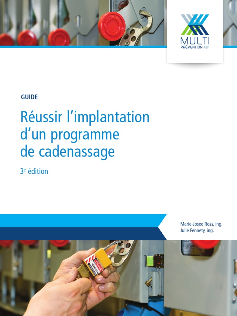 Guide pour un programme de cadenassage | PDF | Sécurité | Gestion de projet