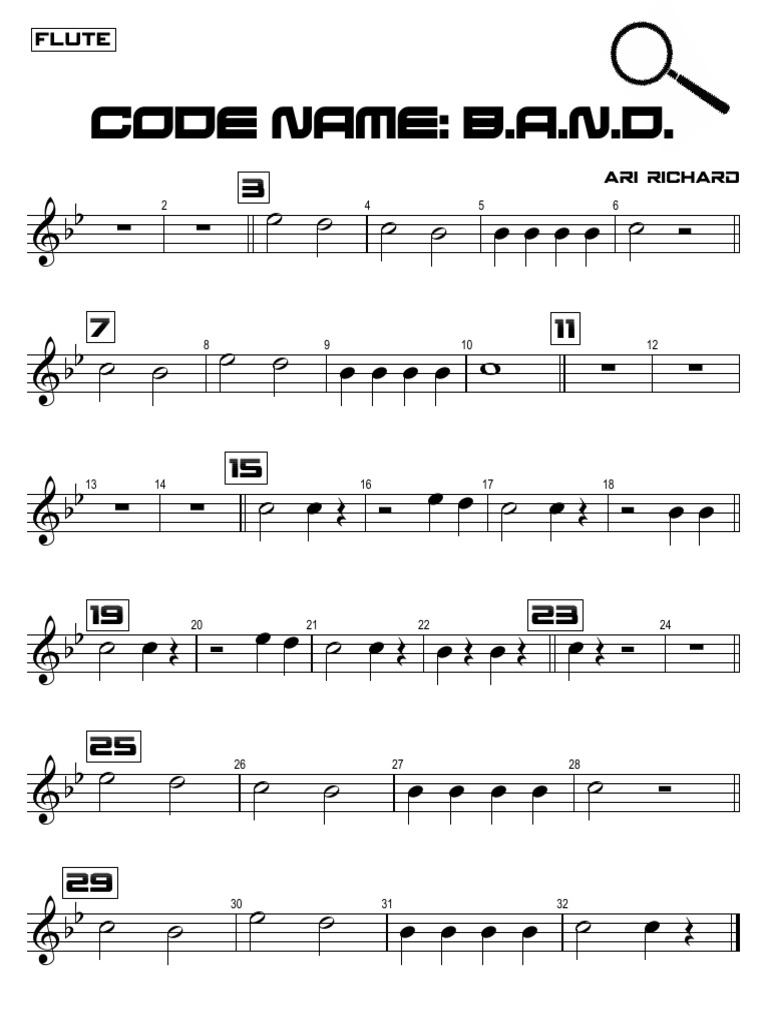 Code Name B.A.N.D. - All Parts | PDF