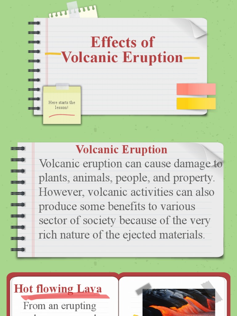 Effects of Volcanic Eruptions | PDF | Social Science | Art