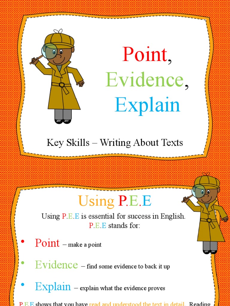 Point Evidence Explain | PDF