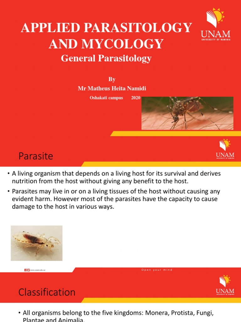 General Applied Parasitology & mycology | PDF | Parasitism | Protozoa