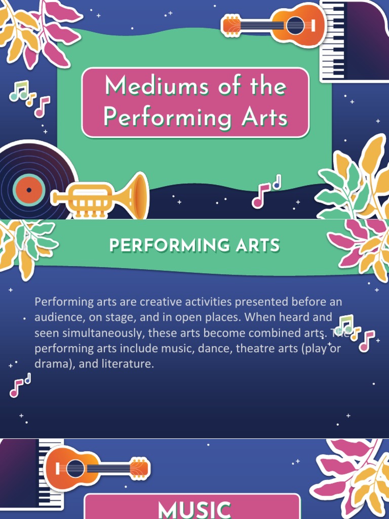 GEC 5 Chapter2 Medium of Performing Arts Music | PDF | Musical Instruments | Singing