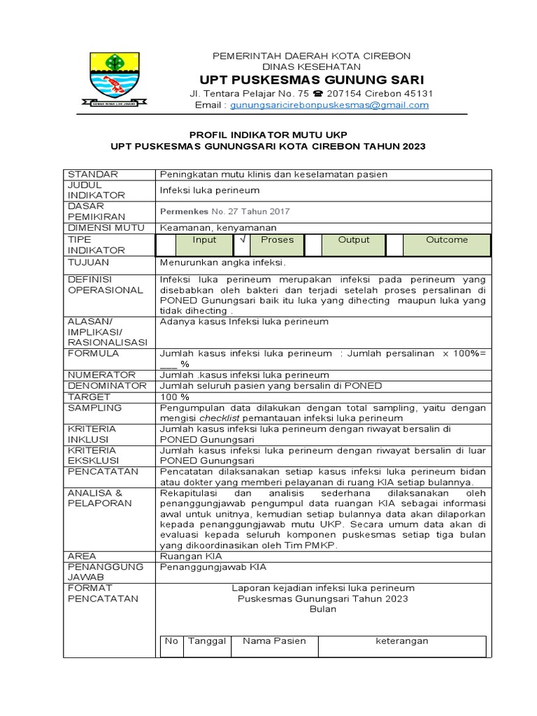 Profil Indikator Ppi 2023 | PDF