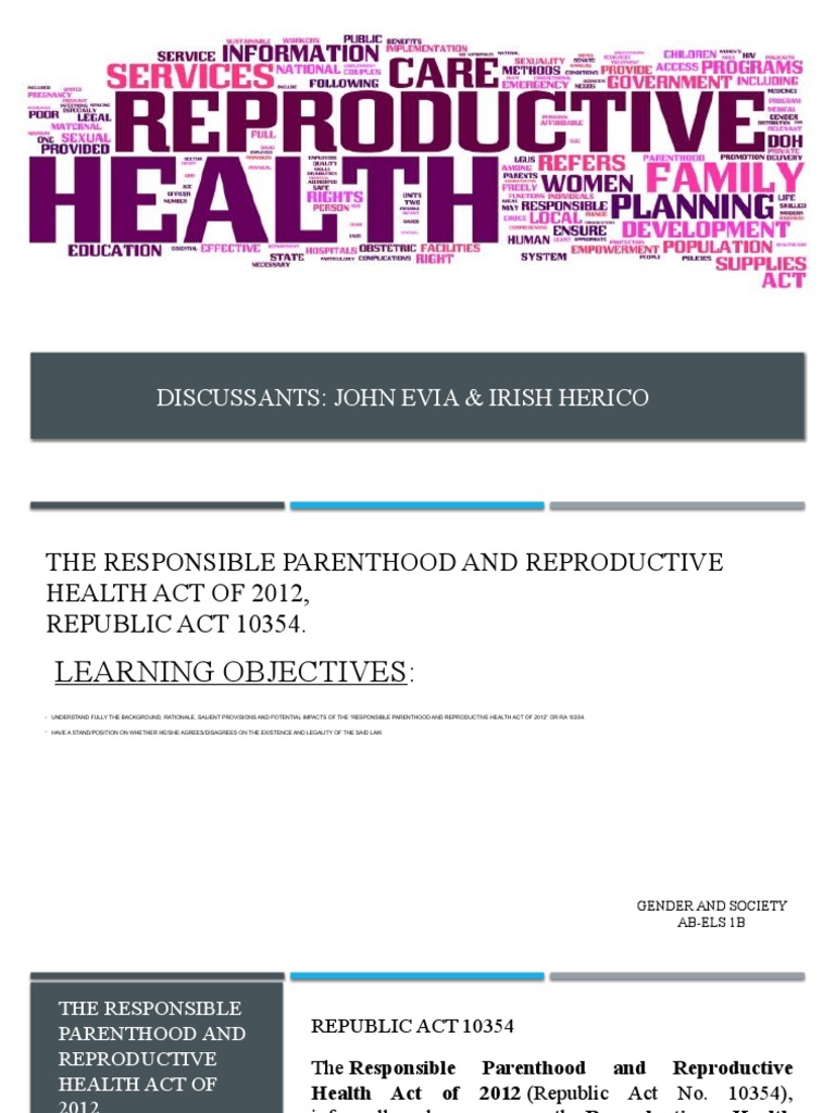 RH Law | PDF | Family Planning | Human Reproduction