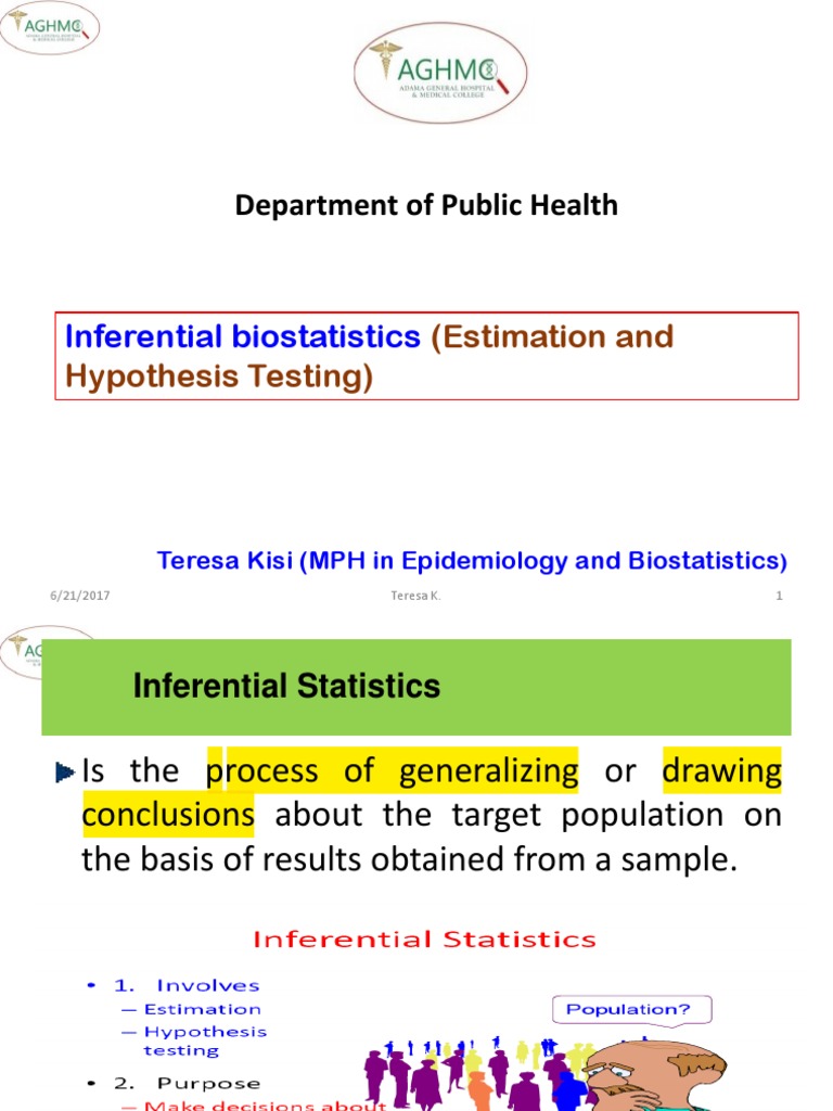 Chapter 4 Inferential | PDF | Statistical Hypothesis Testing ...