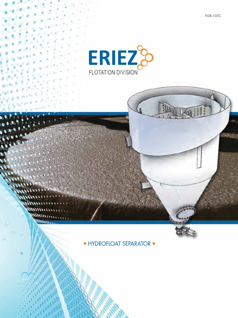 FGB 105 Eriez Hydrofloat Separator | PDF | Physical Sciences | Chemistry