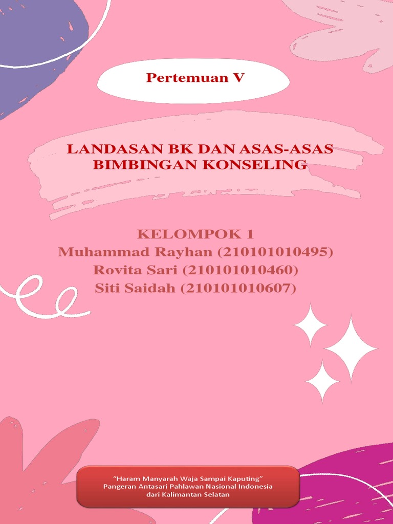 Modul BK Kelompok 1. | PDF