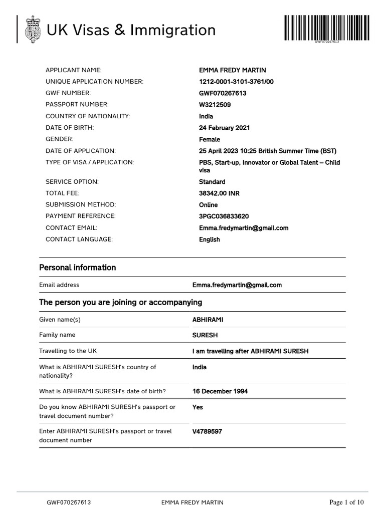 Application Form | PDF | Travel Visa | European Economic Area
