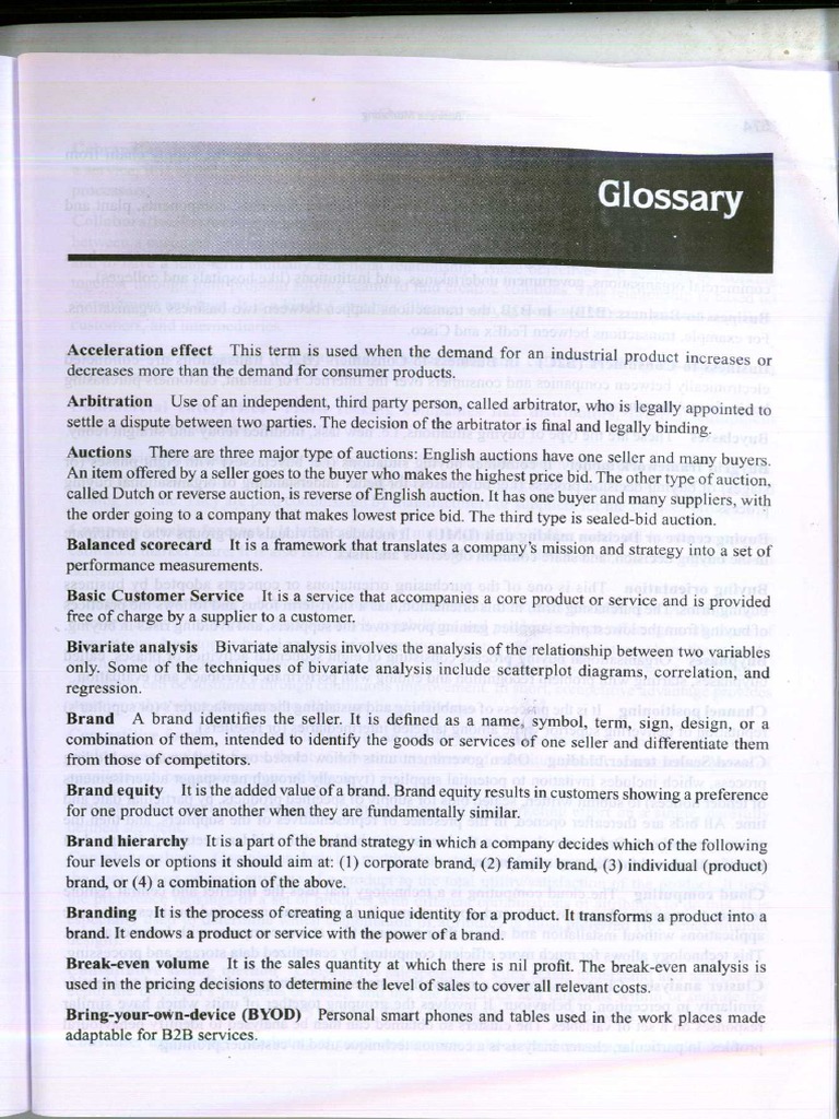 B2B Glossary | PDF