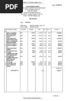 Hathway Tax Invoice - 6 Months Internet Bill Format | PDF | Business
