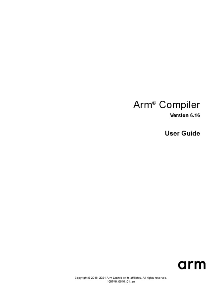 Compiler User Guide 100748 0616 01 en | PDF | Program Optimization | Library (Computing)