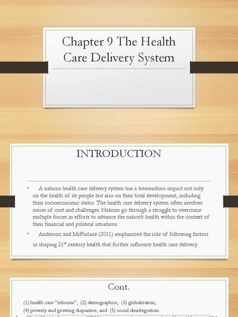 Chapter 9 | PDF | Health Care | World Health Organization