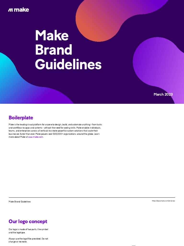 Brand Guidelines | PDF | Logos | Typefaces