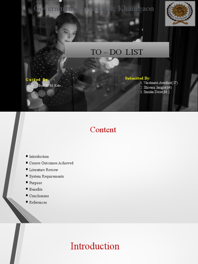TO - Do LIST-1 | Download Free PDF | World Wide Web | Internet & Web