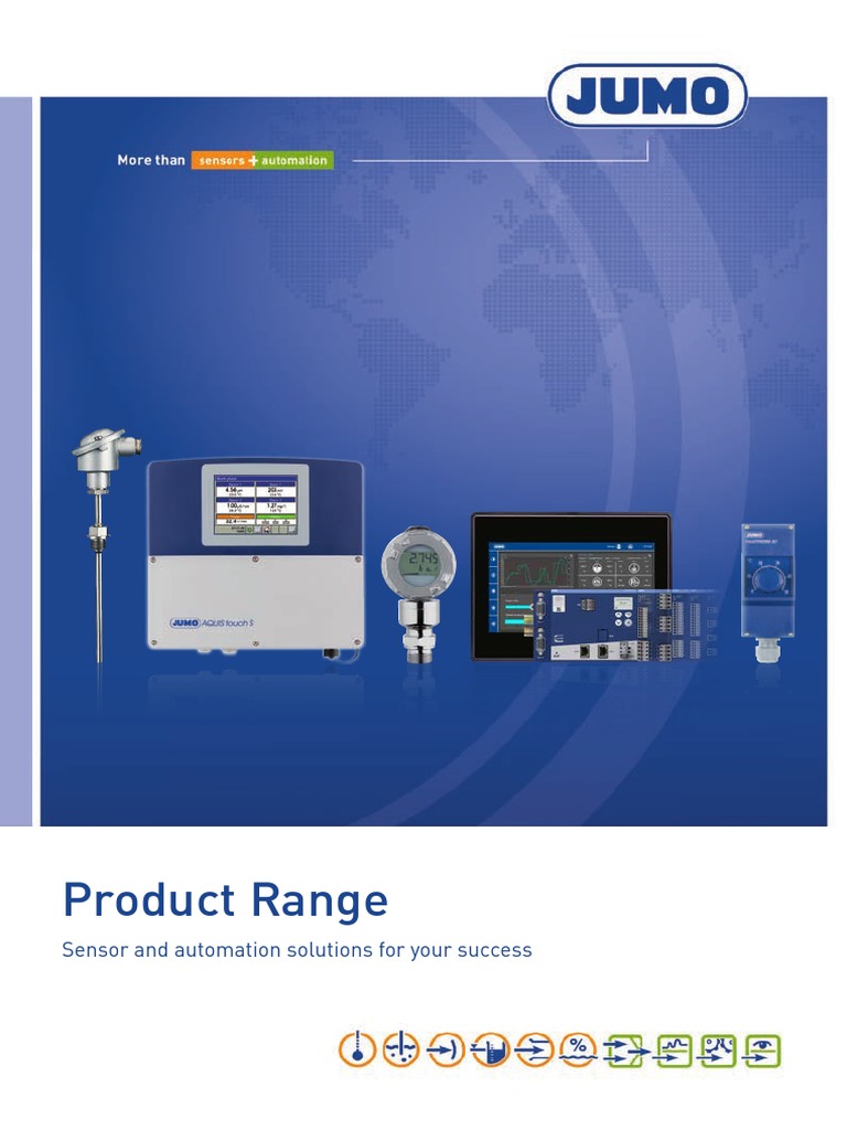 Catálogo General - Jumo | PDF | Thermometer | Programmable Logic Controller