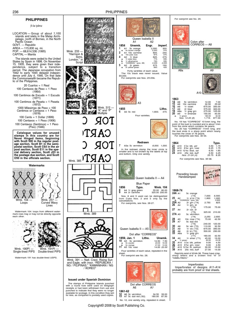 Scott 2009 | Download Free PDF | Postage Stamp | Philately