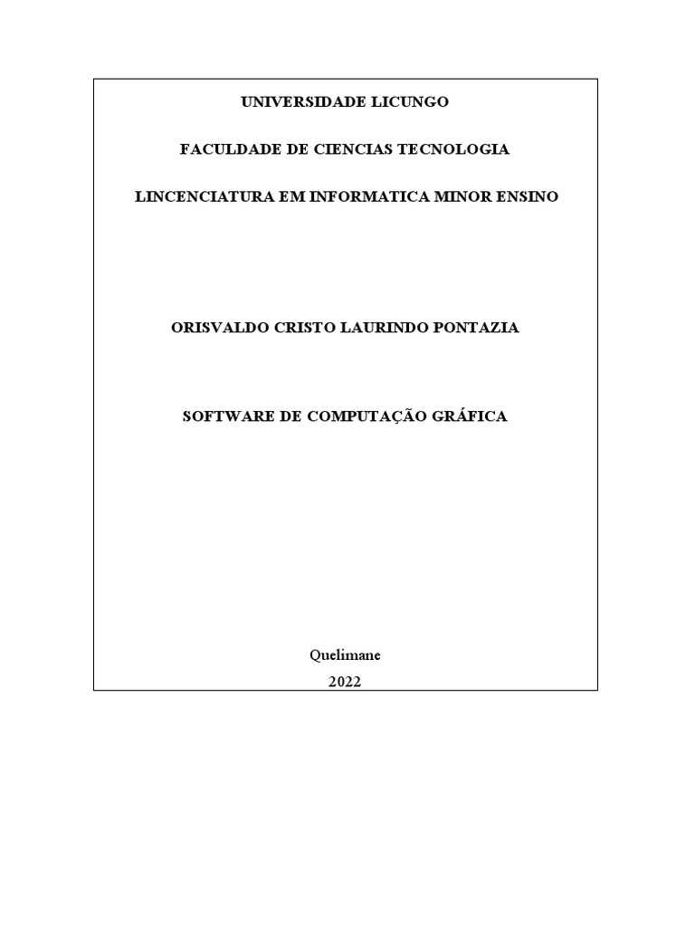 COMPUTACAO GRafica | PDF | Java (linguagem de programação) | Rede ... COMPUTACAO GRafica | PDF | Java (linguagem de programação) | Rede ...