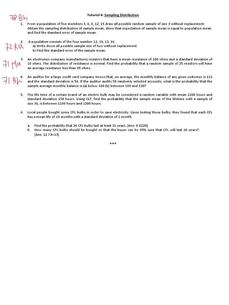Tutorial Chapter 4 | PDF