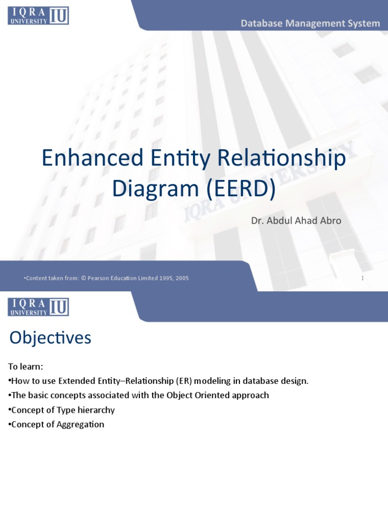 W5. Enhanced Entity-Relationship Modeling | PDF | Inheritance (Object Oriented Programming ...