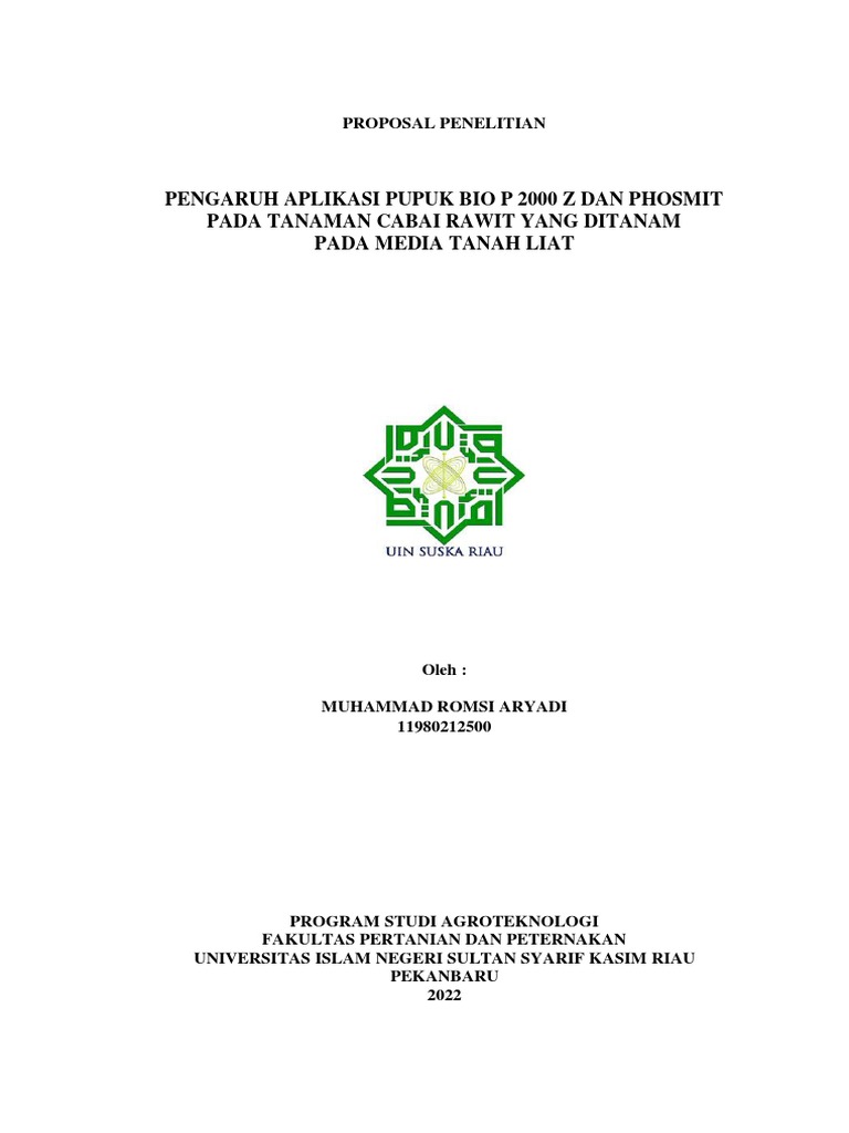 Pupuk Bio dan Tanah Liat untuk Cabai | PDF | Seni | Teknologi & Rekayasa