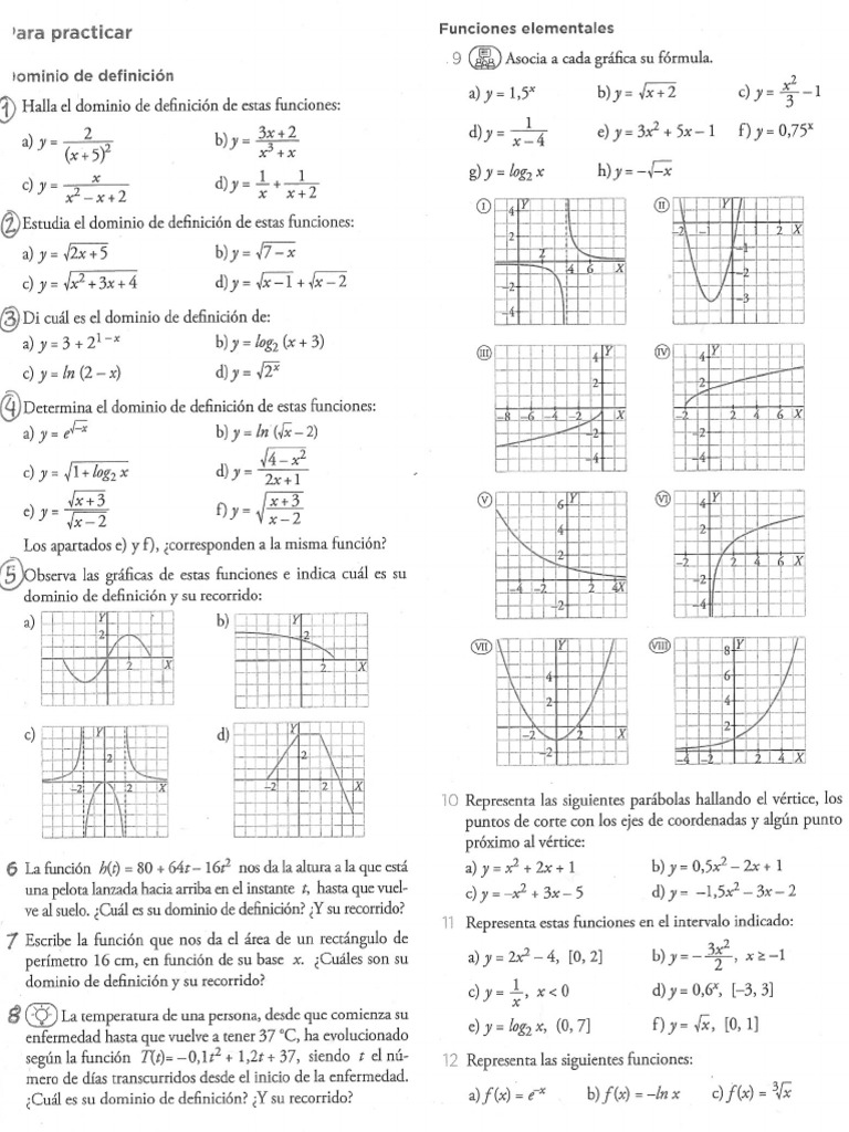 Exercicis I Problemes Funcions | PDF