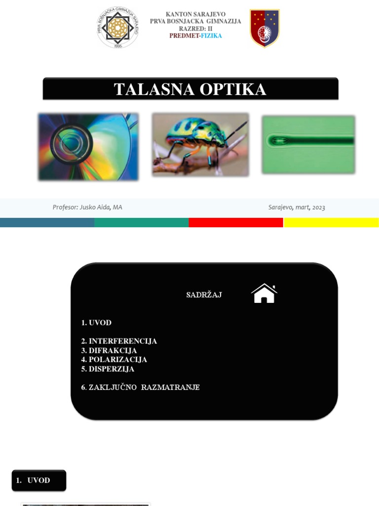 Talasna Optika - Gim | PDF
