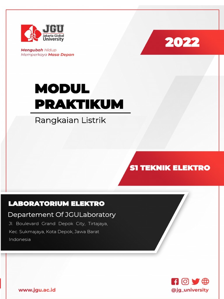 Modul Praktikum Rangkaian Listrik | PDF