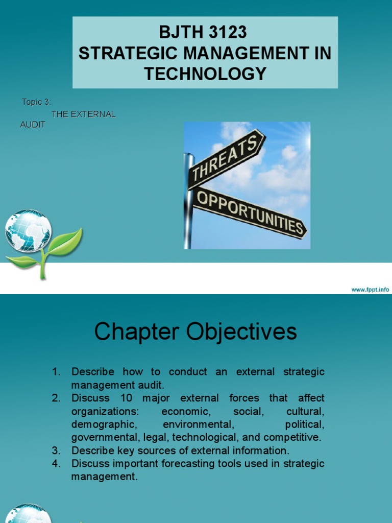 Topic 3 External Analysis | PDF | Strategic Management | Competition