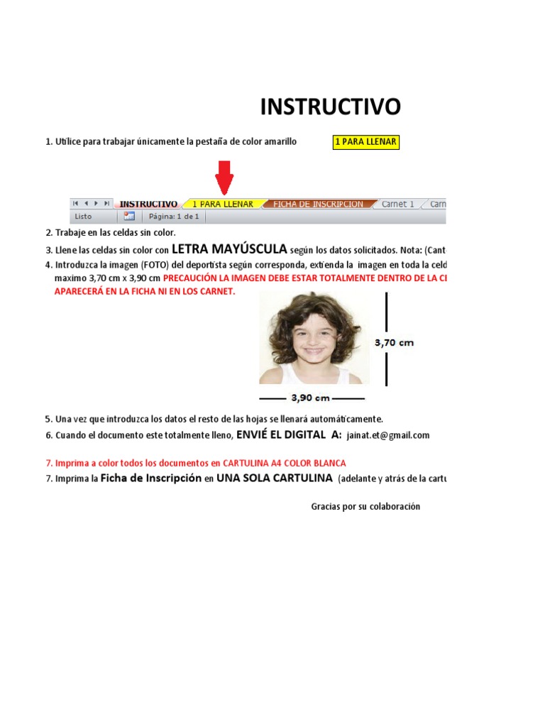 Ficha y Carnet TKD 2023 Paula Cabezas | PDF