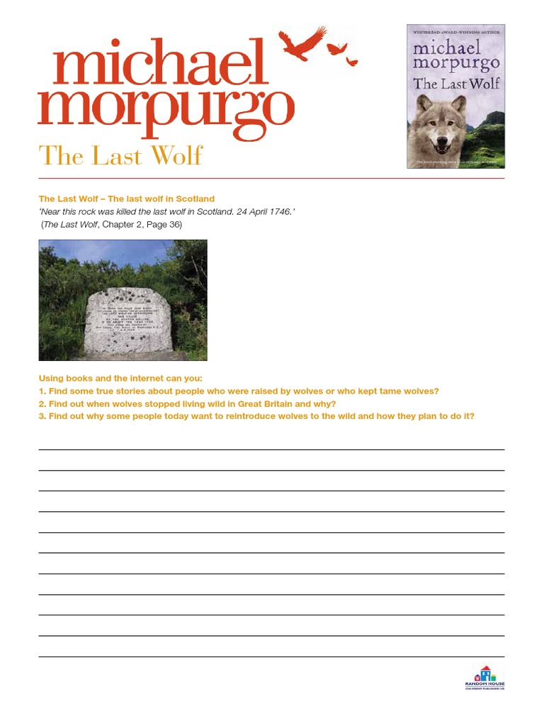 The Last Wolf Activity Sheet | PDF