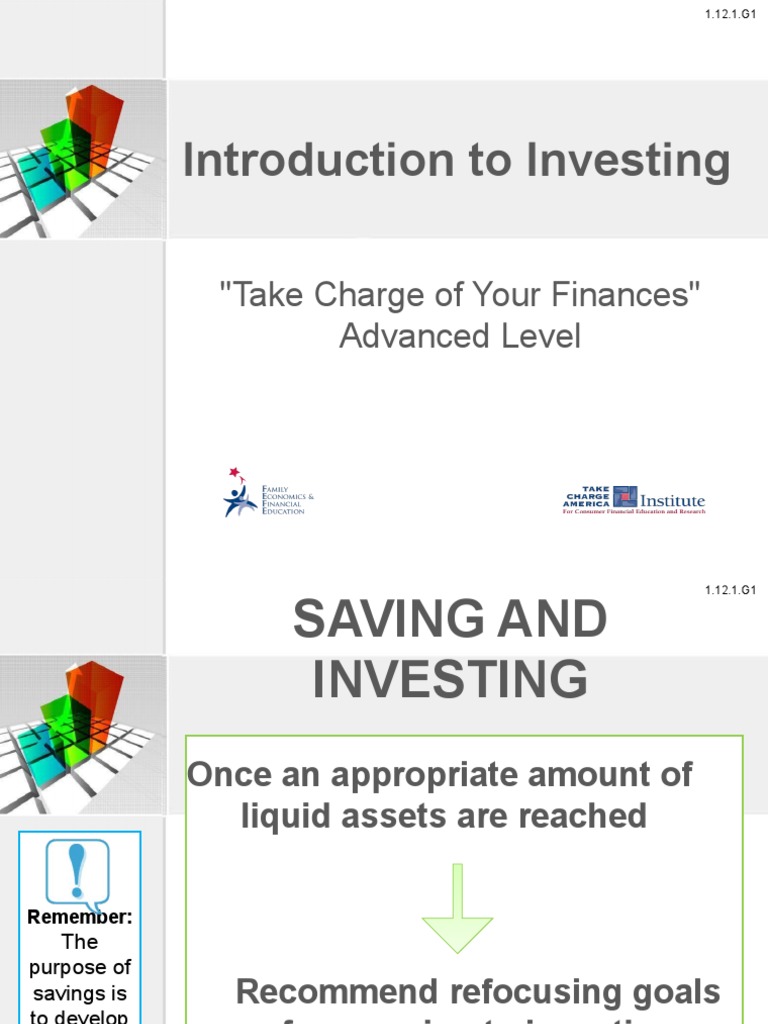Introduction To Investing PowerPoint Presentation | PDF | Investment Fund | Bonds (Finance)