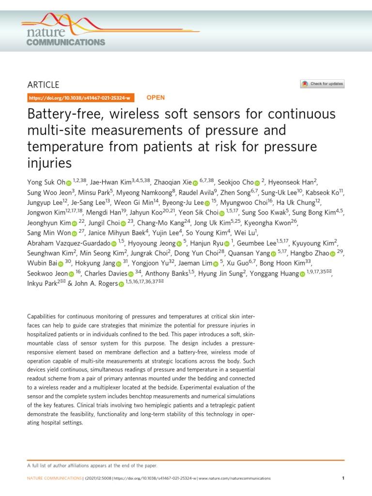 Soft Sensors For Continuous | PDF | Electrical Resistance And Conductance | Stress (Mechanics)