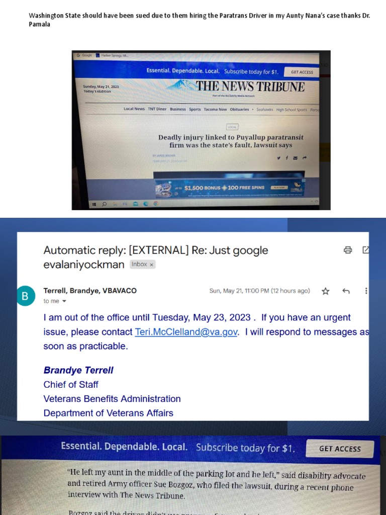 Evalani's Wrongful Death Case With Judge Rumbaugh Running The RICO With ...