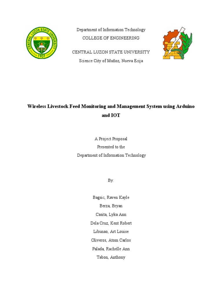 Wireless Livestock Feed Monitoring System | PDF | Internet Of Things ...