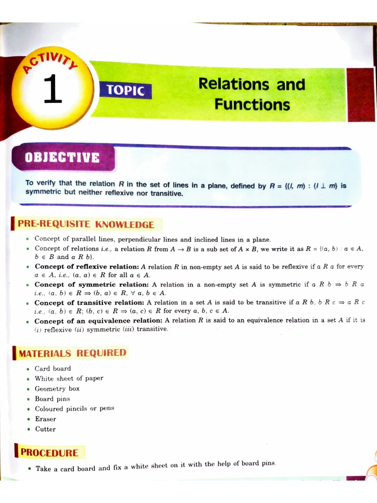 Maths Lab Activities Class 12th 2022-23 | PDF