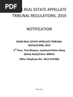 MAHAREAT Regulations 2019 Updated | PDF | Tribunal | Appellate Court