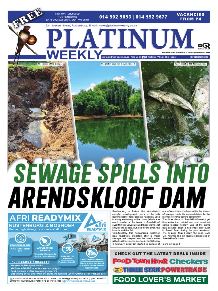 Platinum Weekly - 10 February 2023 - Rustenburg Newspaper | PDF