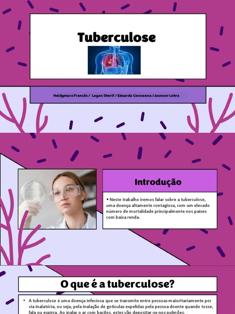 Informação Sobre A Tuberculose | PDF | Tuberculose | Mycobacterium ...