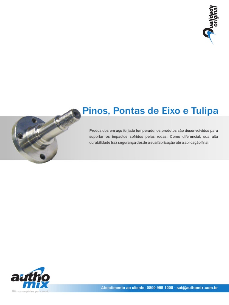 Pino e Pontas de Eixo - Compressed | PDF | Eixo | Renault
