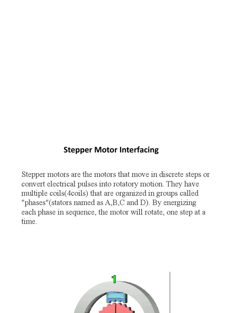 Stepper motor | PDF