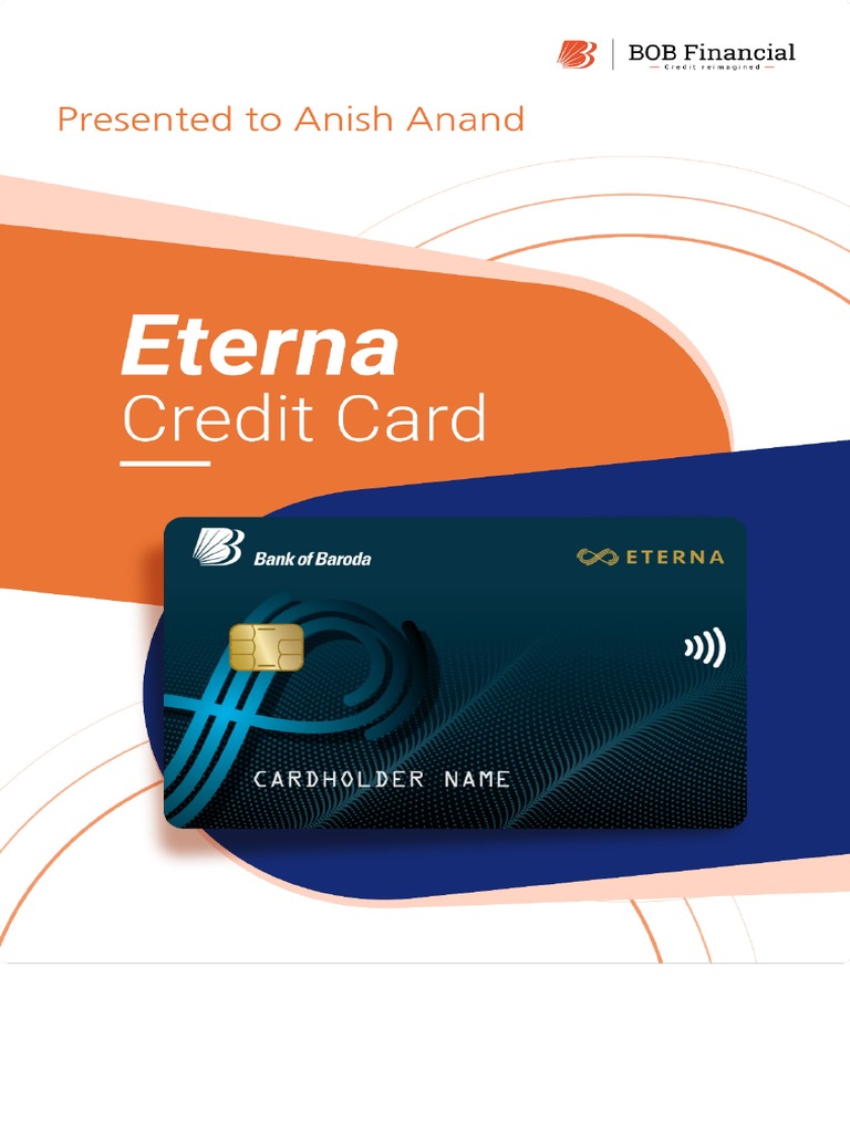 BOB-Eterna Credit Card | PDF