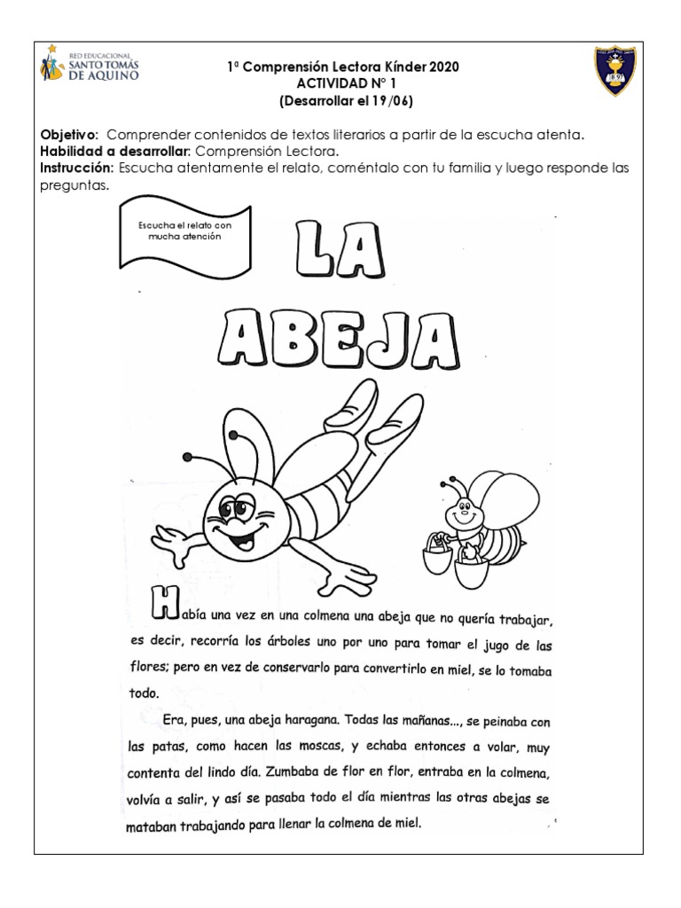 Cuento La Abeja | PDF