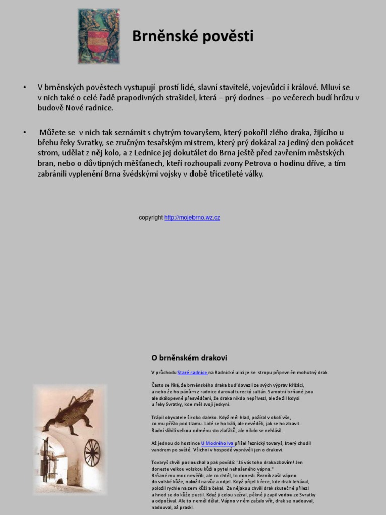 Brnenske Povesti | PDF