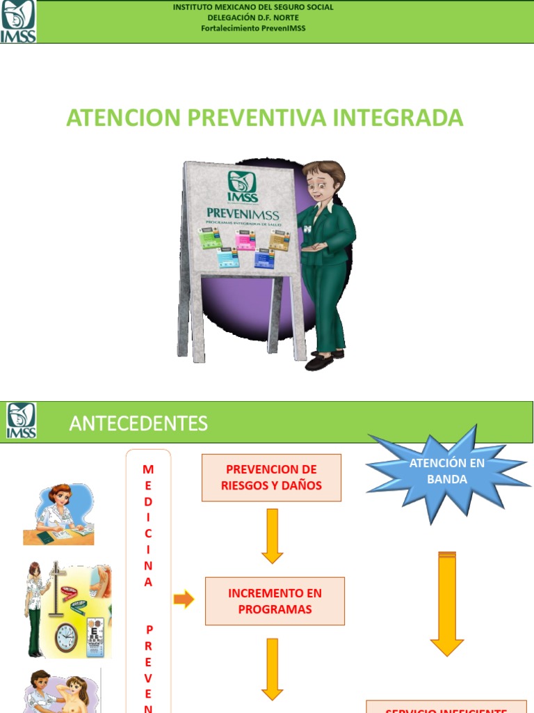 1 Prevenimss Fortalecimiento Prevenimss | PDF | Salud pública | Cuidado ...